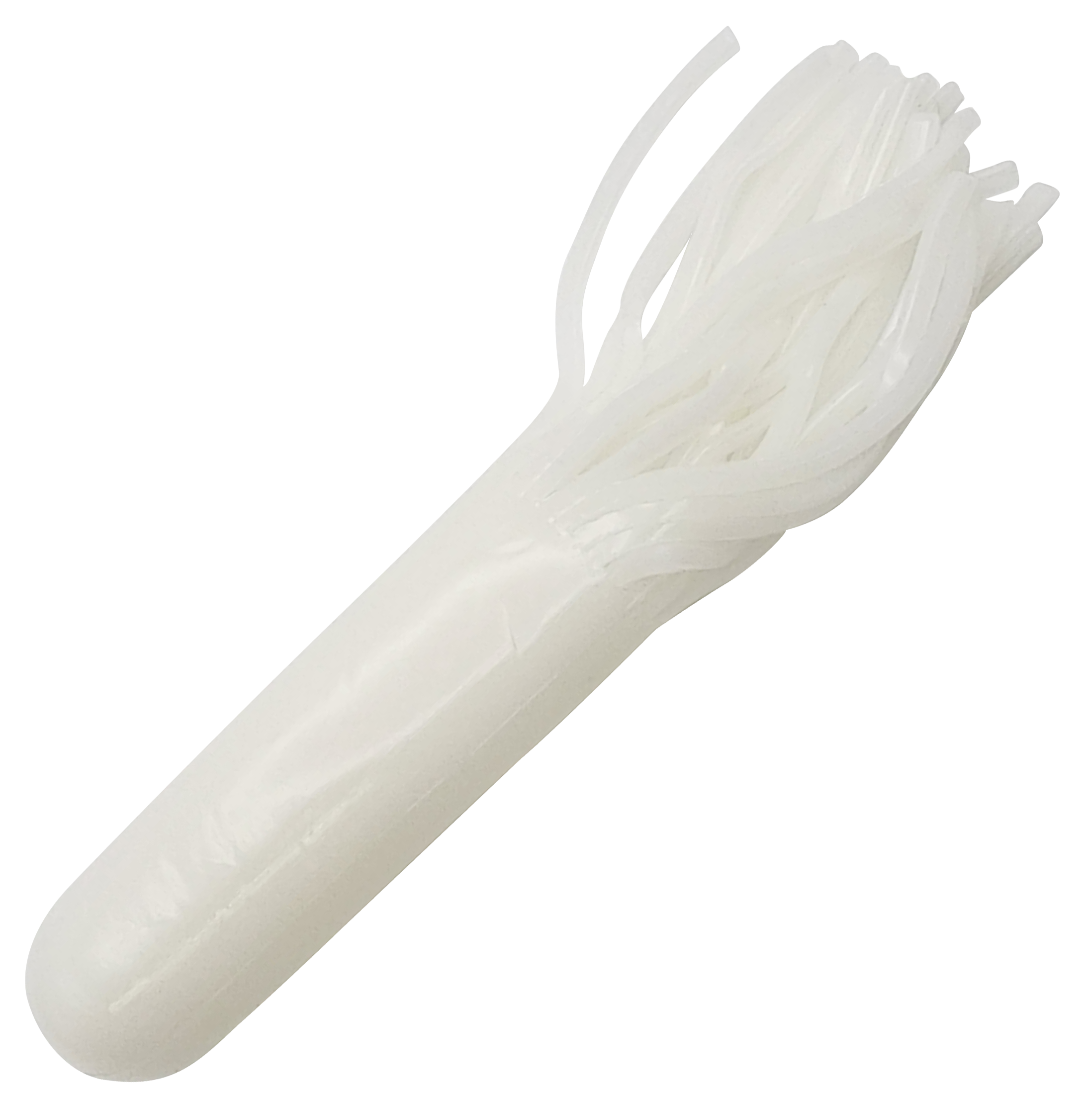 Ned's Bait Box Mega Tube - 6-1/2" - White | BoondockGear.com